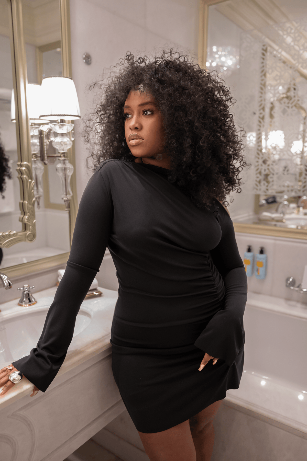 Luna Dress - Black – Ivorie Studio